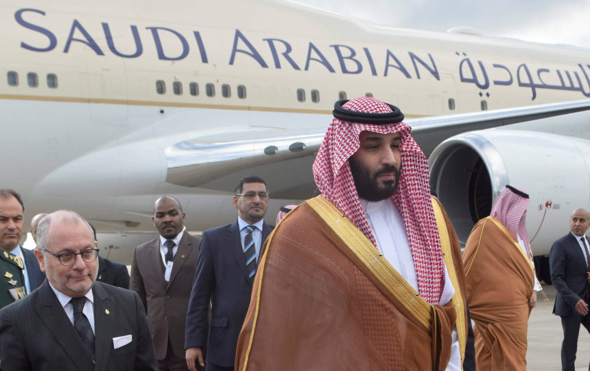 Saudo Arabijos sosto įpėdiniui princui M. bin Salmanui atlikta ...