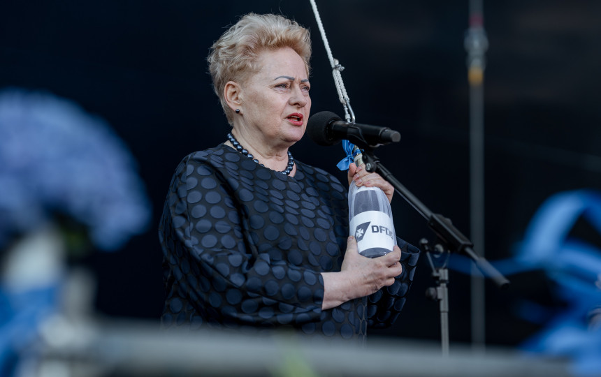 Dalia Grybauskaitė tapo didžiausio keleivinio-krovininio kelto ...